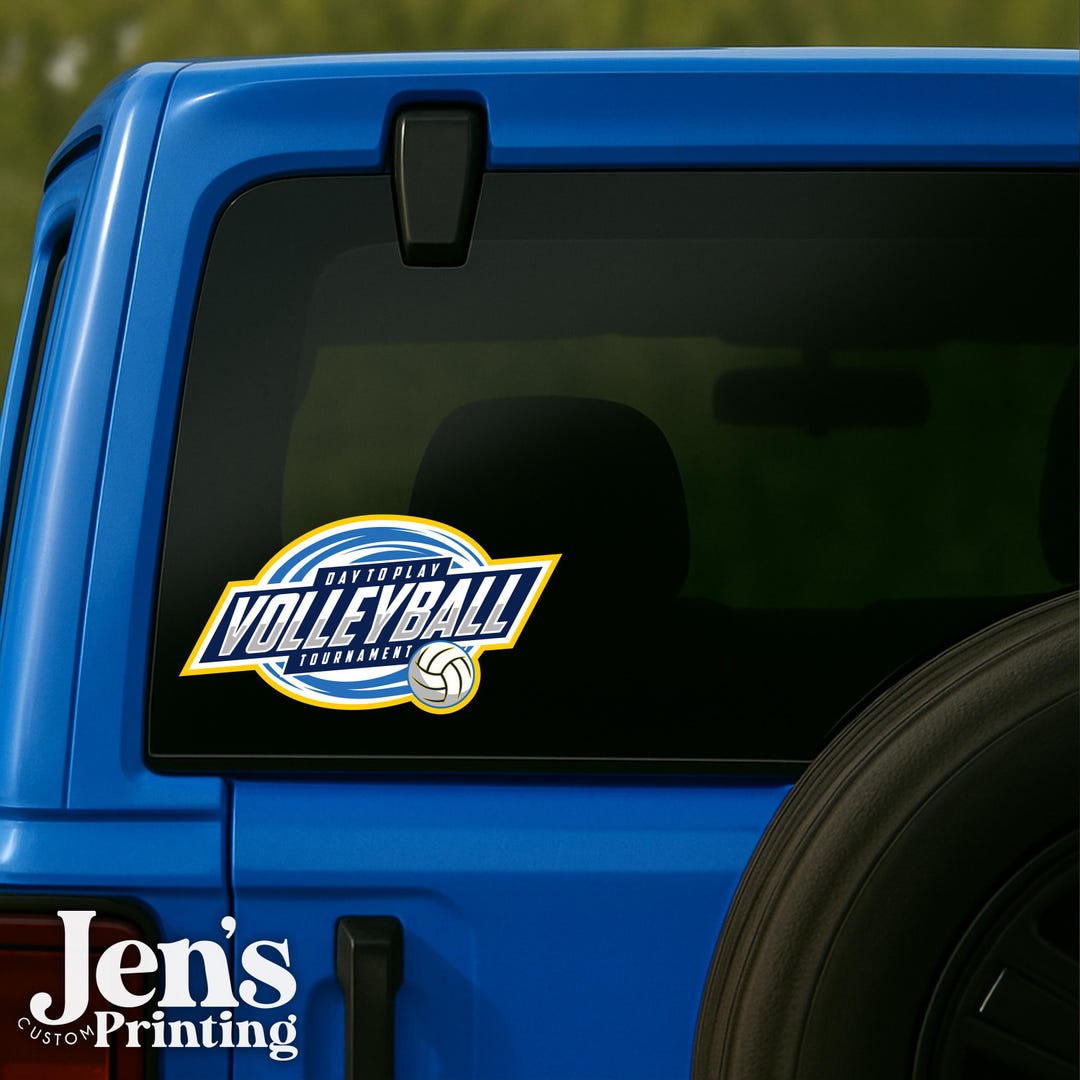 Custom Sports Team Decals | Car, Laptop, Helmet & More | Bulk Pricing ...