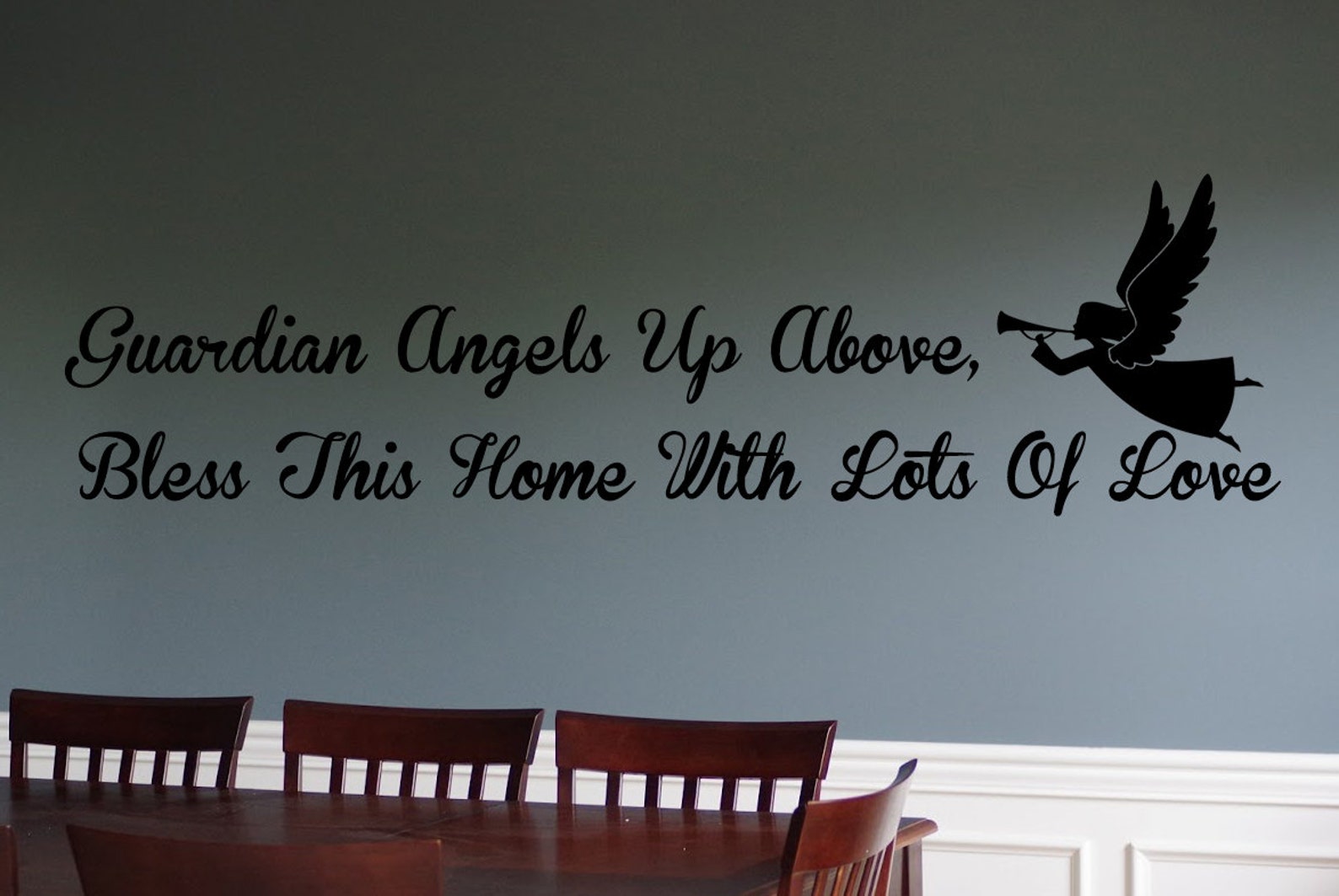 Guardian Angels up Above Bless This Home With Lots of Love | Etsy