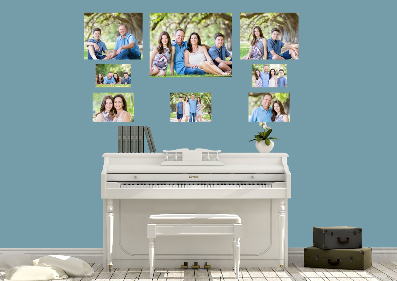 Photo Wall Decal Photo Wall Sticker Printed Wall Sticker | Etsy