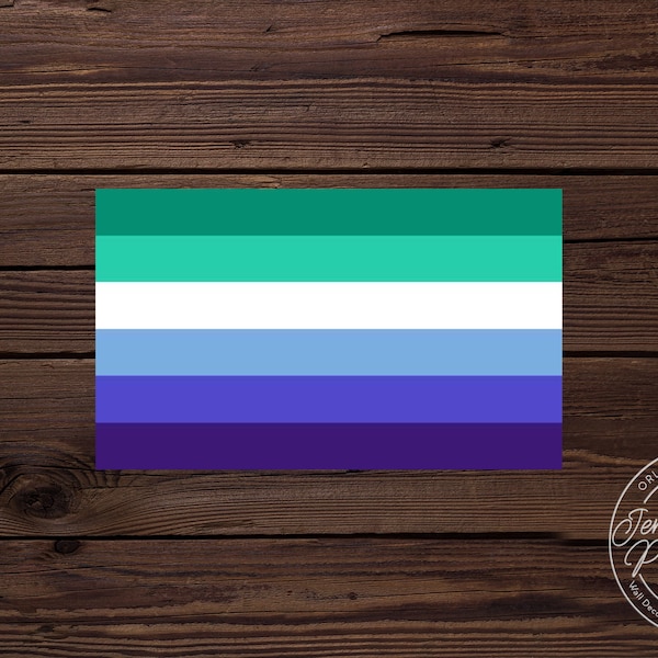 Gay Male Flag - Etsy