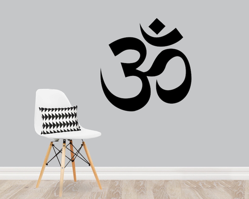 Om Wall Decal Hindu Mantra Decals Car Decals Wall Decals - Etsy