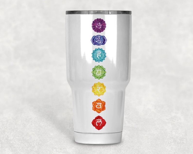 Watercolor Chakras Car Decal 7 Chakras Spiritual Decal - Etsy