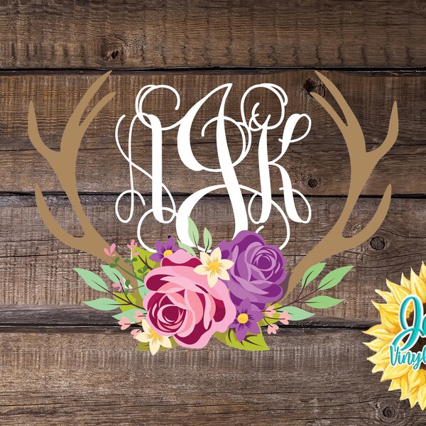 Country Monogram - Etsy