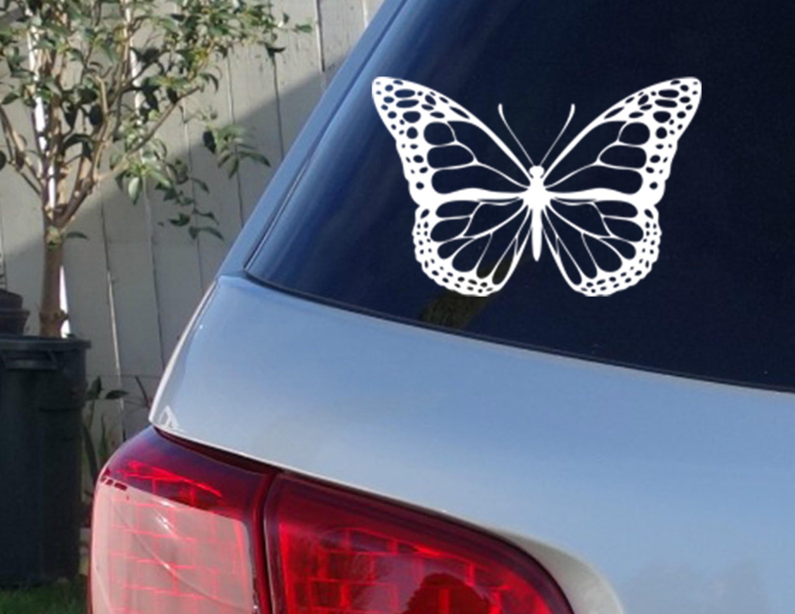 Butterfly Car Window Decal Monarch Butterfly Car Decals - Etsy