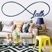 Infinity Faith Wall Decal Bedroom Wall Decals - Etsy