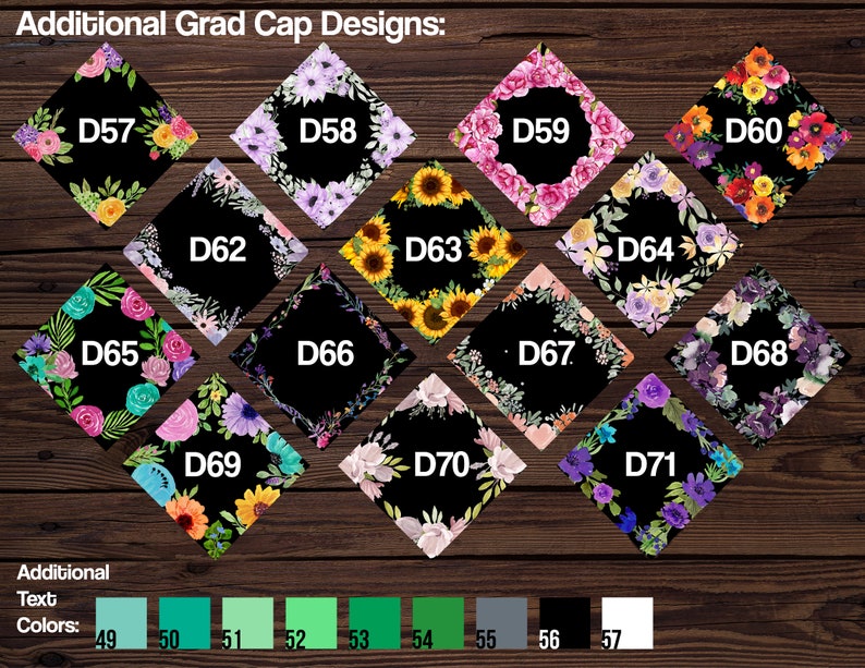 Custom Graduation Cap Topper Sticker & Matching Keepsake - Etsy