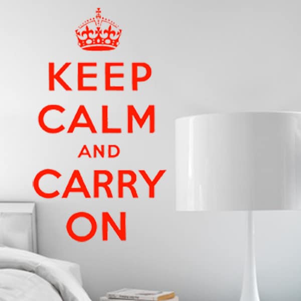 Keep Calm Decals - Etsy