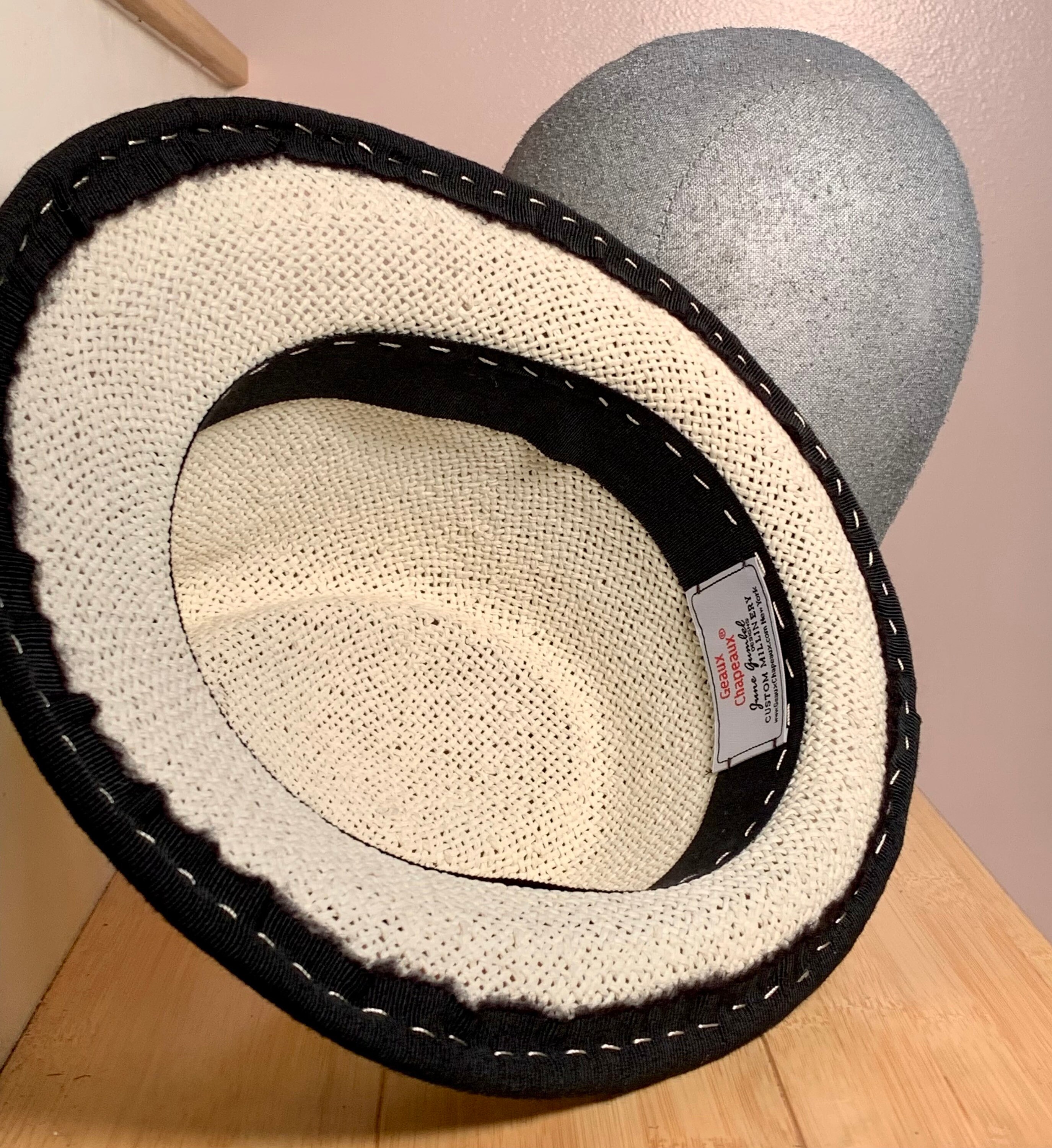 Black and White Fedora With Pin and Guinea Feathers! - Etsy