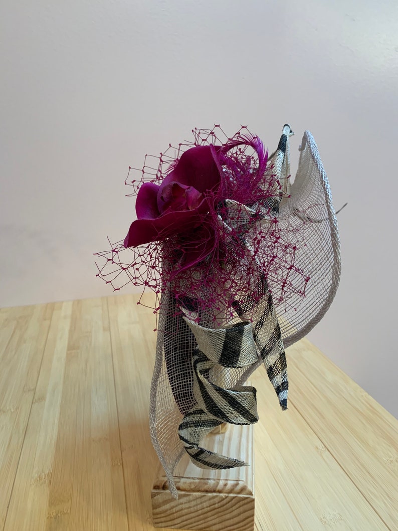 Violet Headband-purple Headpiece-party Headpiece-wedding-birthday Hat ...