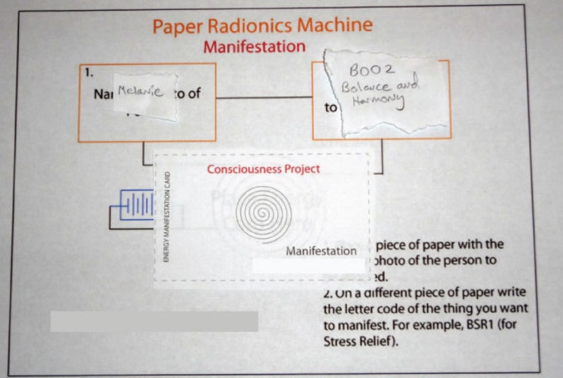 Manifest Easily With the Manifestation Paper Radionics Machine - Etsy
