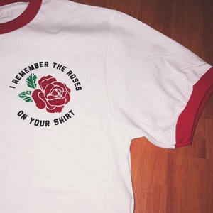 Roses on Your Shirt Tee - Etsy