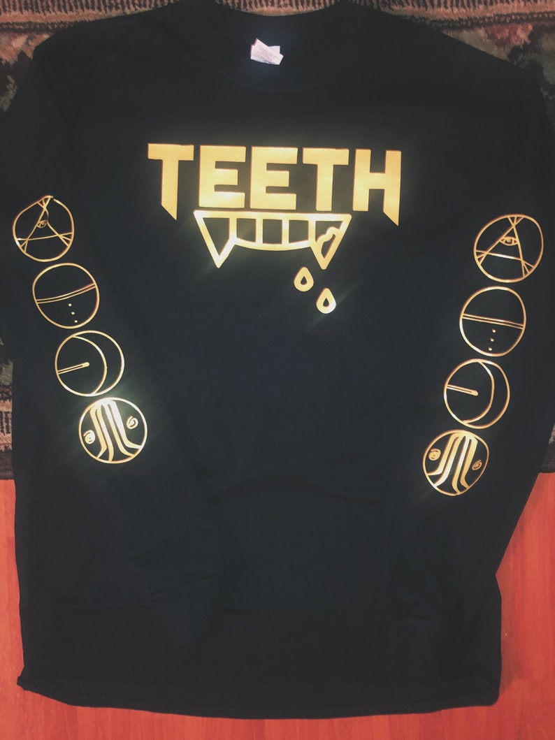 TEETH Inspired Long Sleeve - Etsy