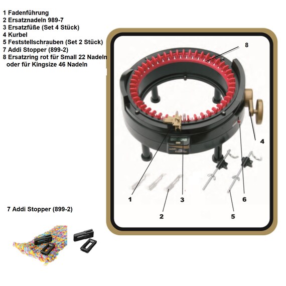 Addi Express Knitting Machine Parts | Reviewmotors.co