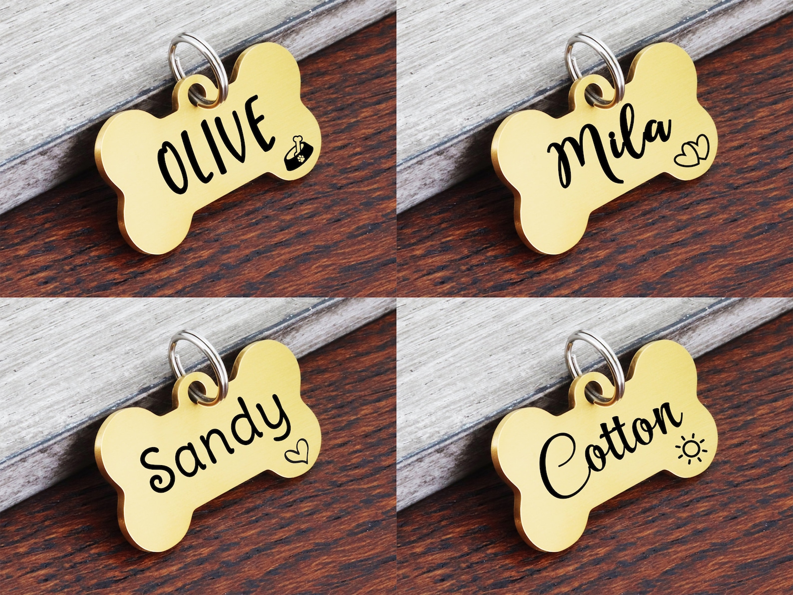 Dog Tag Dog ID Tag Engraved Dog Tag Dog Tag for Dogs | Etsy