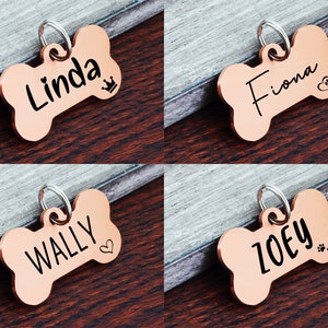 Engraved Dog Tag, Dog Tag, Dog Tag for Dogs, Dog ID Tag, Personalized ...