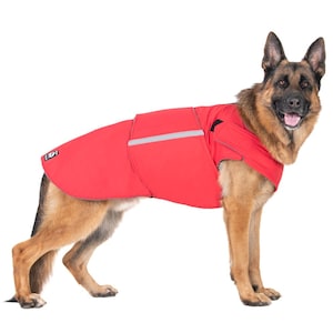 German Shepherd Winter Dog Coat Dog Jacket With Underbelly - Etsy