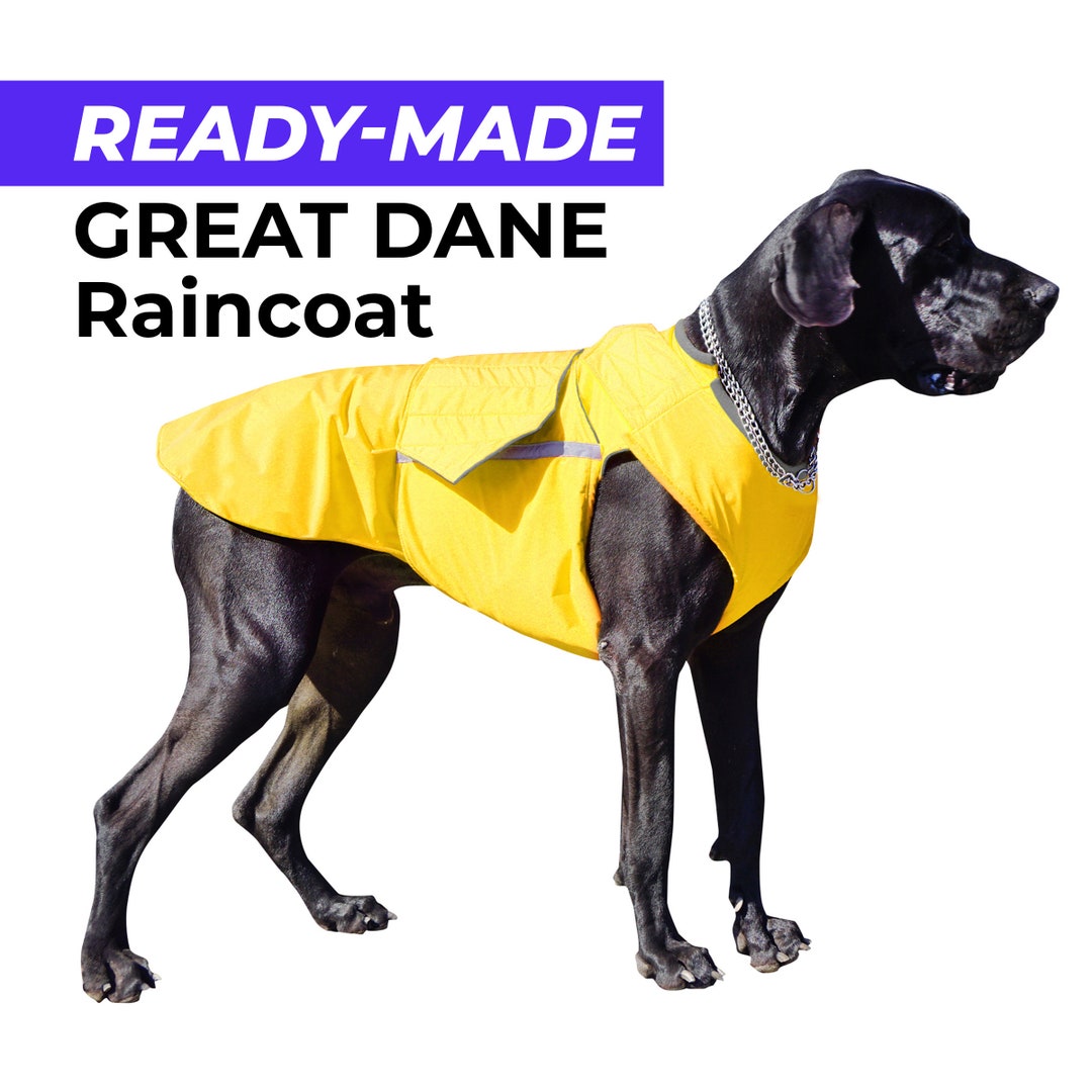 Ready-made Great Dane Raincoat - Great Dane Jacket - Waterproof Outer ...