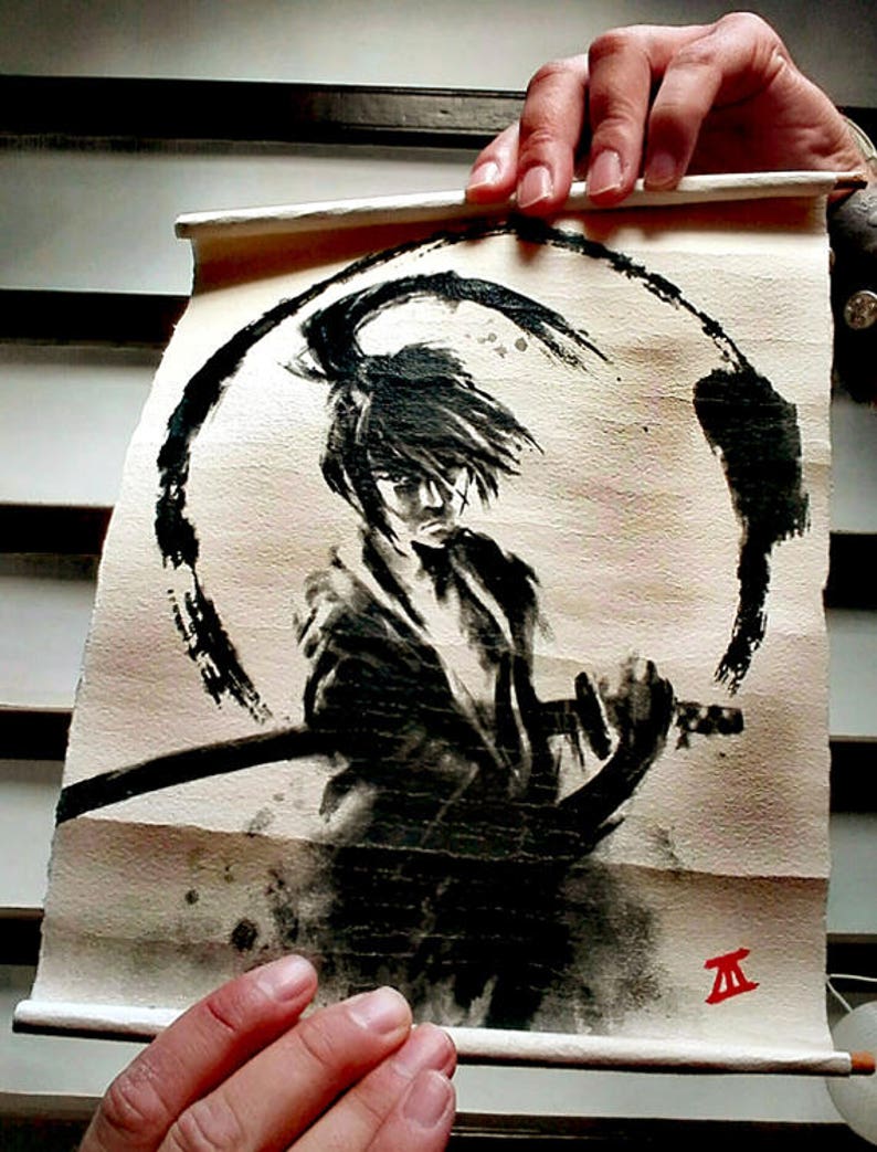 Anime SCROLLS - Etsy