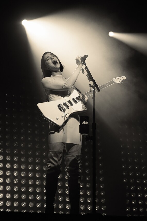 St Vincent. live on stage photo print poster art | Etsy