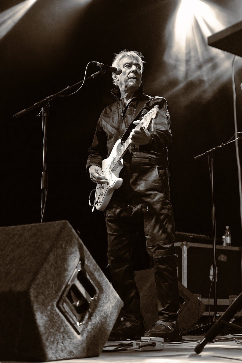 John Cale, on Stage, Poster, Print, Photograph, Original, Picture, Live ...
