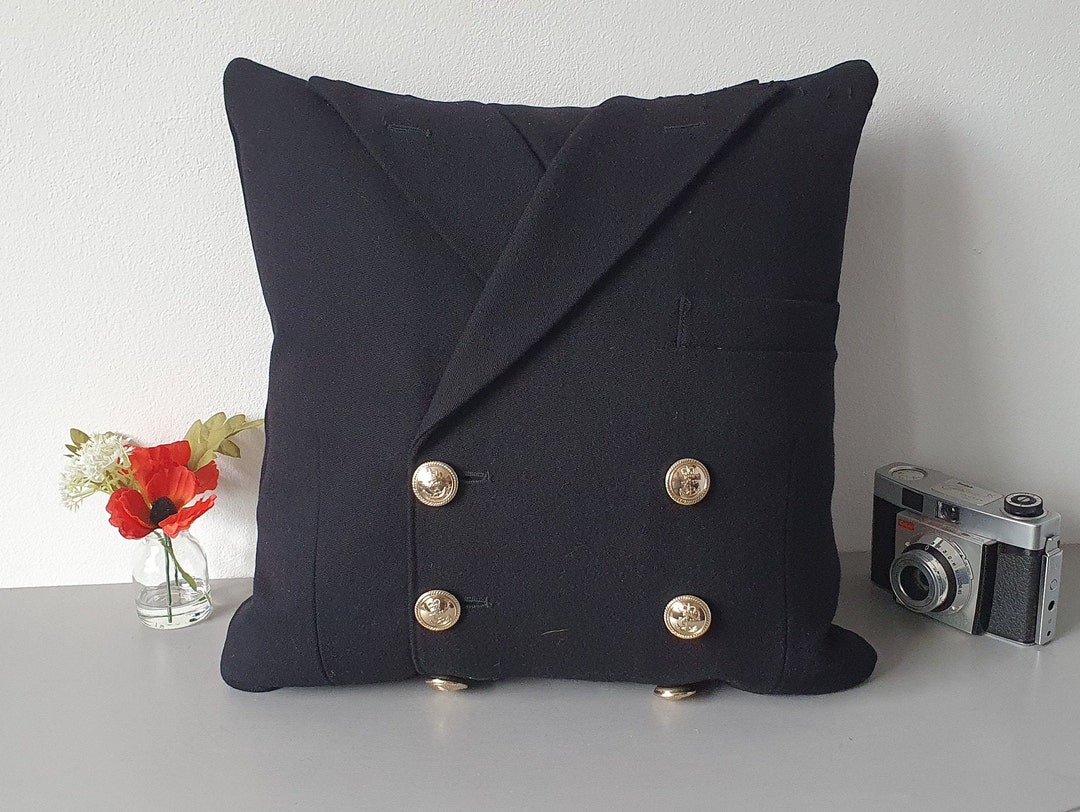 Upcycled Royal Navy Senior Rates No1 Dress Uniform Cushion - Etsy UK