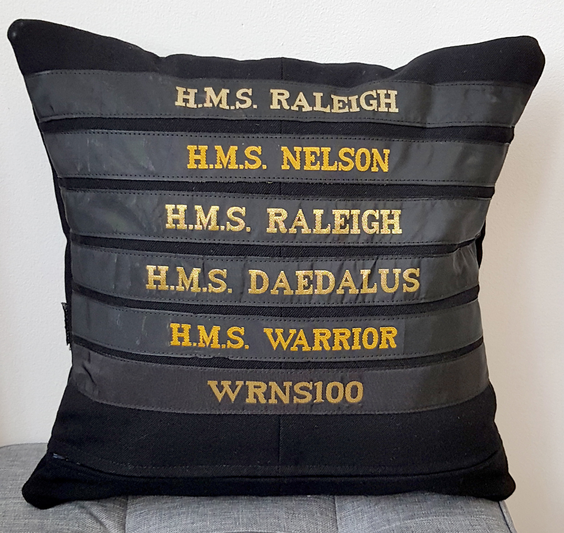 MADE TO ORDER Upcycled Military Uniform Cushion From Your - Etsy UK
