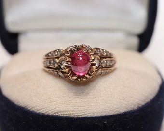 Ottoman Ruby Ring - Etsy