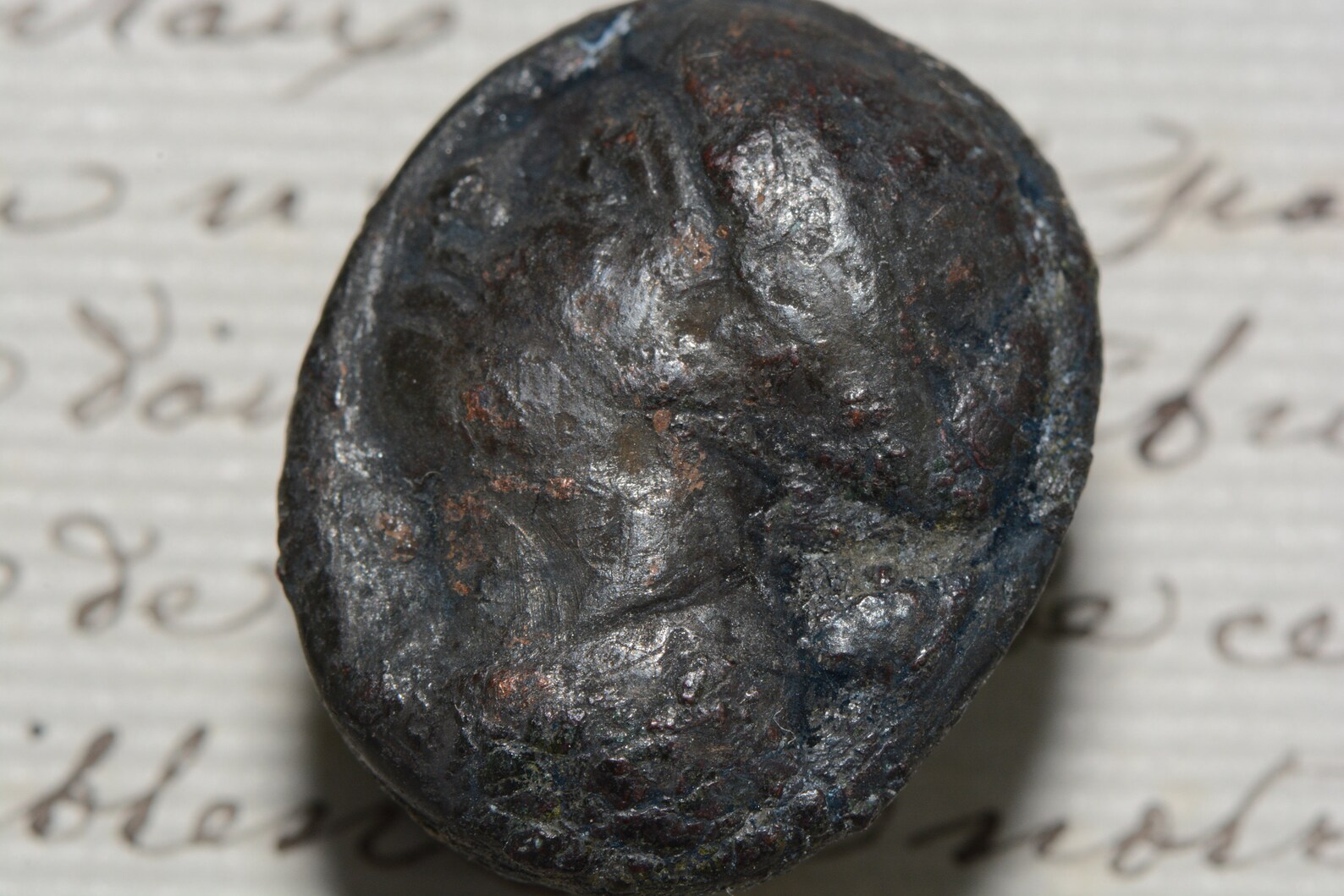 Ancient Roman Bronze Finger Ring Bezel Bust of a Man BP9 EB - Etsy