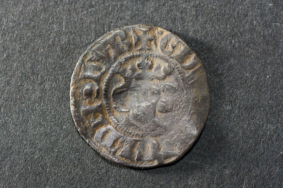 King Edward 1st Hammered Silver Penny 1272-1307 Medieval English Coin ...