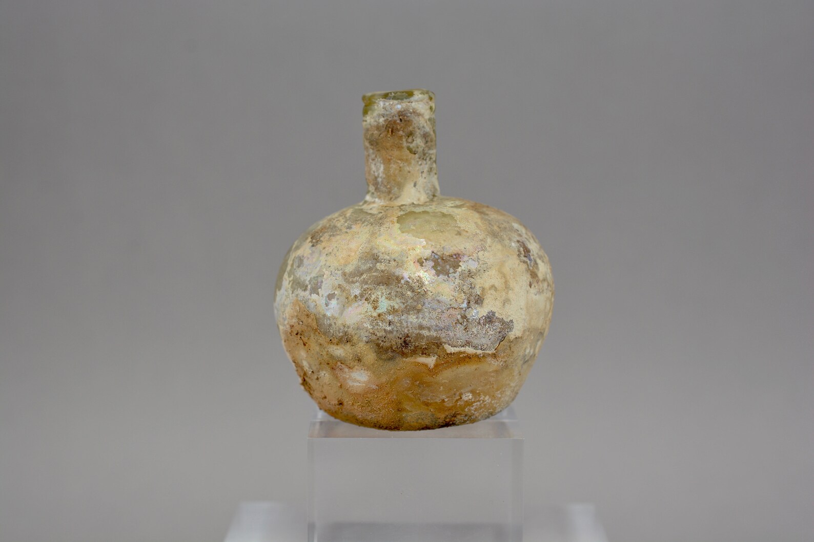 Ancient Roman Glass Vessel Perfume Flask or Ointment Oil Jar | Etsy