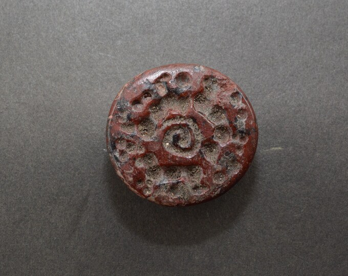 Ancient Mesopotamian Porphyry Hand Carved Stone Seal Circa.4000 BC FB4 ...