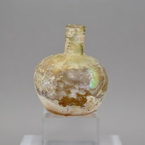 Ancient Roman Glass Vessel Perfume Flask or Ointment Oil Jar - Etsy UK