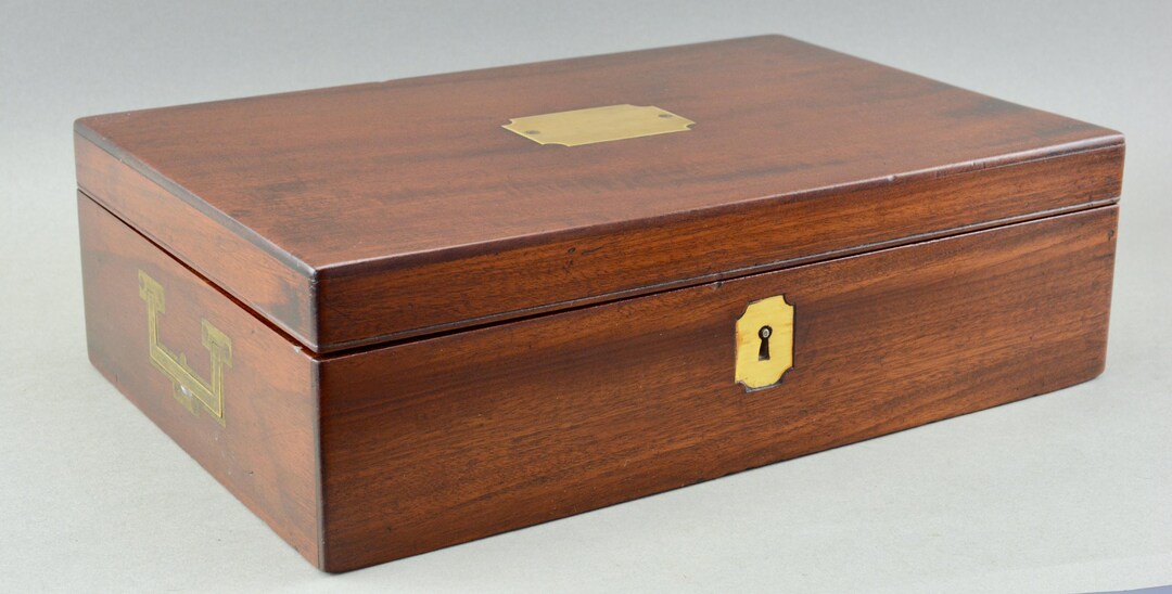 Antique Victorian Military Campaign Box Document Map Box Circa.1860 - Etsy