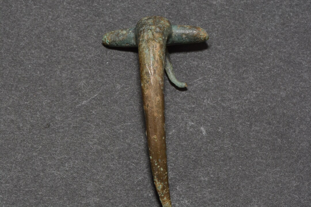 Original Ancient Roman Bronze Dolphin Brooch Circa.200-300 AD LPR16 EB ...