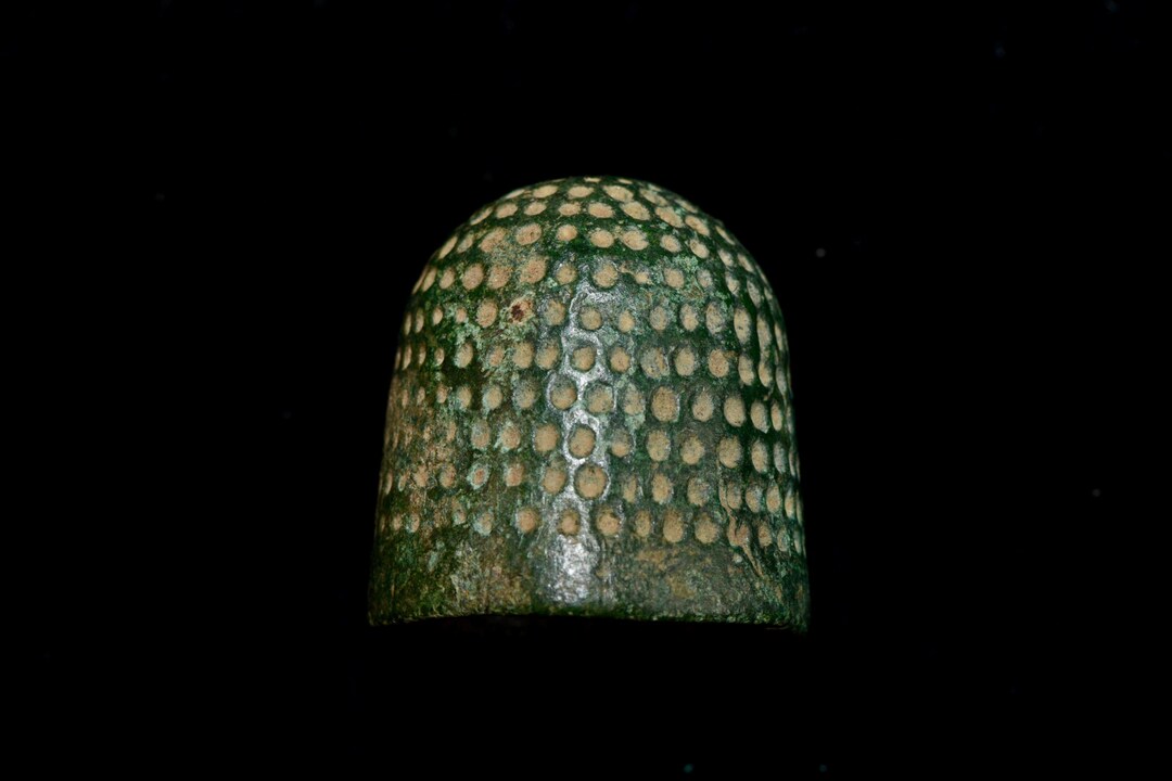Large Medieval Bronze Beehive Thimble Sewing Thimble Circa.1450-1500 ...