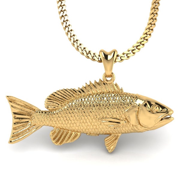 Fish Necklace - Etsy