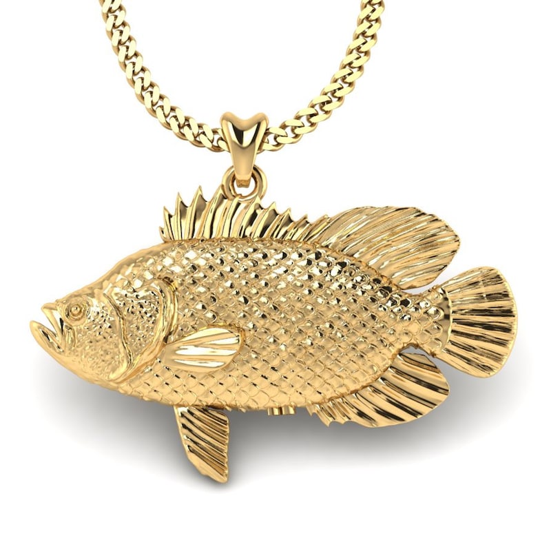 Fish Necklace - Etsy