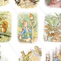 Peter Rabbit by Beatrix Potter Digital Junk Journal Kit (FULL KIT) With ...