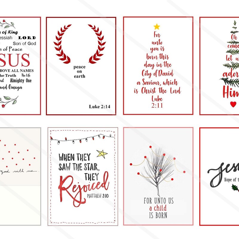 Christmas Scripture - Etsy