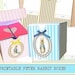 Printable DIY Paper Gift Box Peter Rabbit Beatrix Potter Bunny Family ...