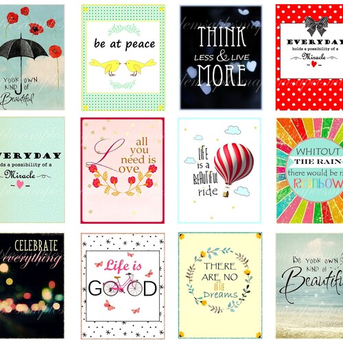 Paper Paper & Party Supplies Stickers Feel Good Happy Positive ...