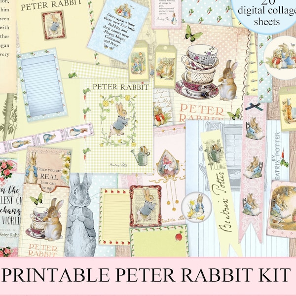 Peter Rabbit Elements - Etsy