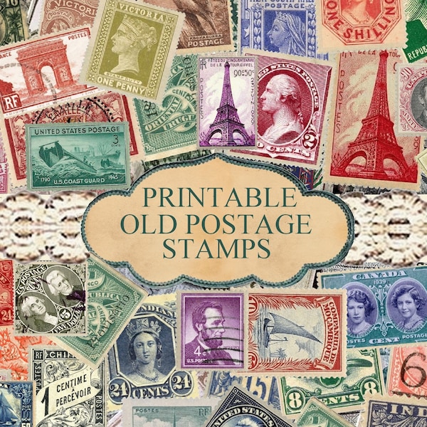 Digital Stamps - Etsy