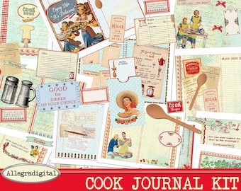 Cookbook Digital Kit - Etsy