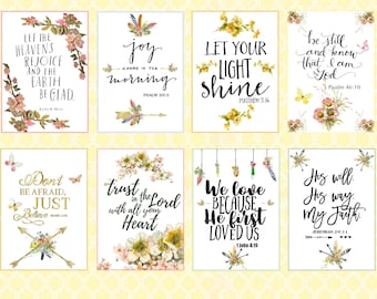 Scripture gift tag | Etsy