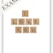 Scrabble Tiles Digital Collage Sheet 1 Inch Squares Scrabble Letters ...