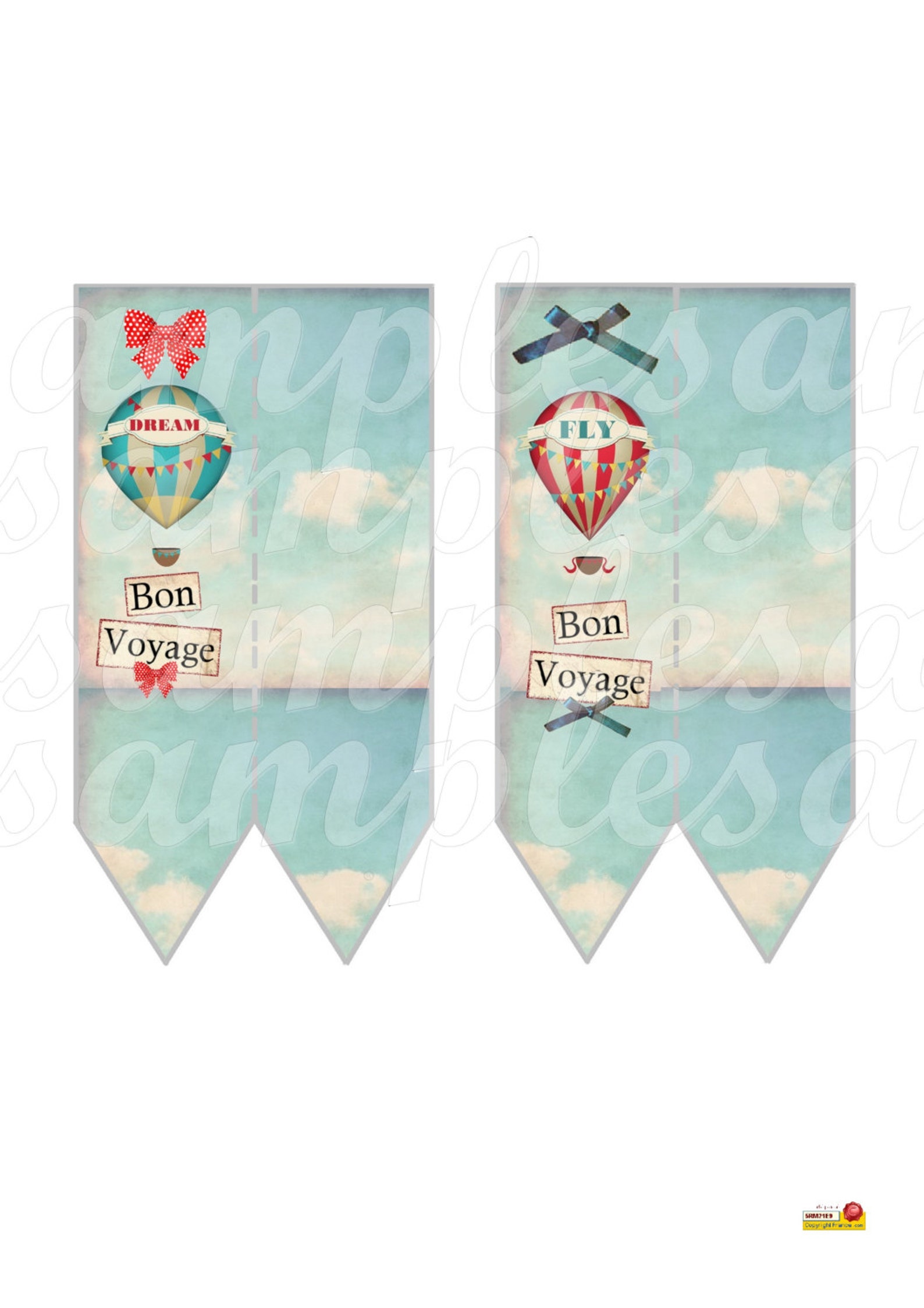 Printable Bookmarks,bookmark, Book Lover, Book Mark,hot Air Balloon ...