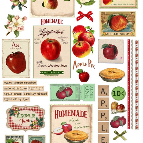 Vintage Lemon Ephemera Lemon Cliparts PNG Junk Journal Lemon - Etsy