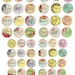 Digital Collage Sheet Circles Printable Digital Download Circle Images ...