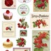 Vintage raspberry ephemera raspberry cliparts, PNG, junk journal ...
